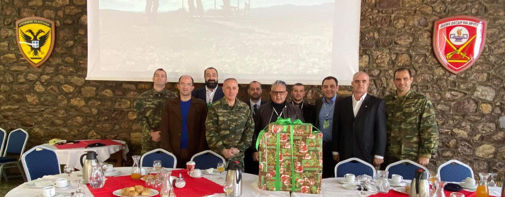 Δωρεά Εφέδρων Αξιωματικών στη Σχολή Πεζικού Χαλκίδας – DIPLOMATIC POINT