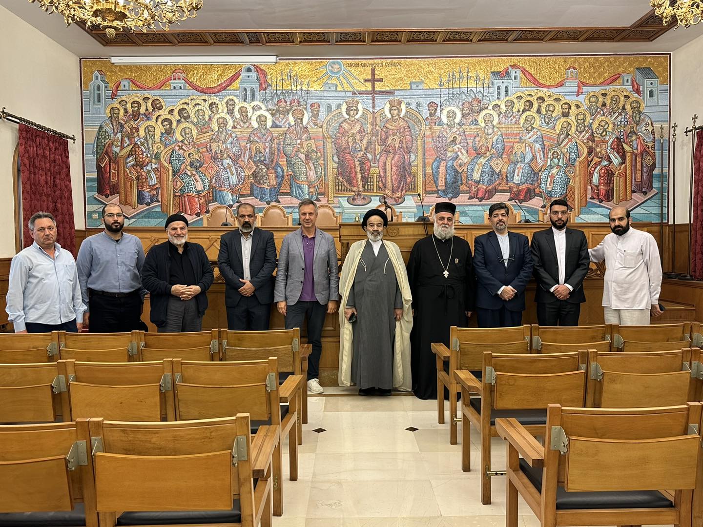 Ο Μορφωτικός Ακόλουθος της Πρεσβείας του Ιράν παρέστη σε συνάντηση ...