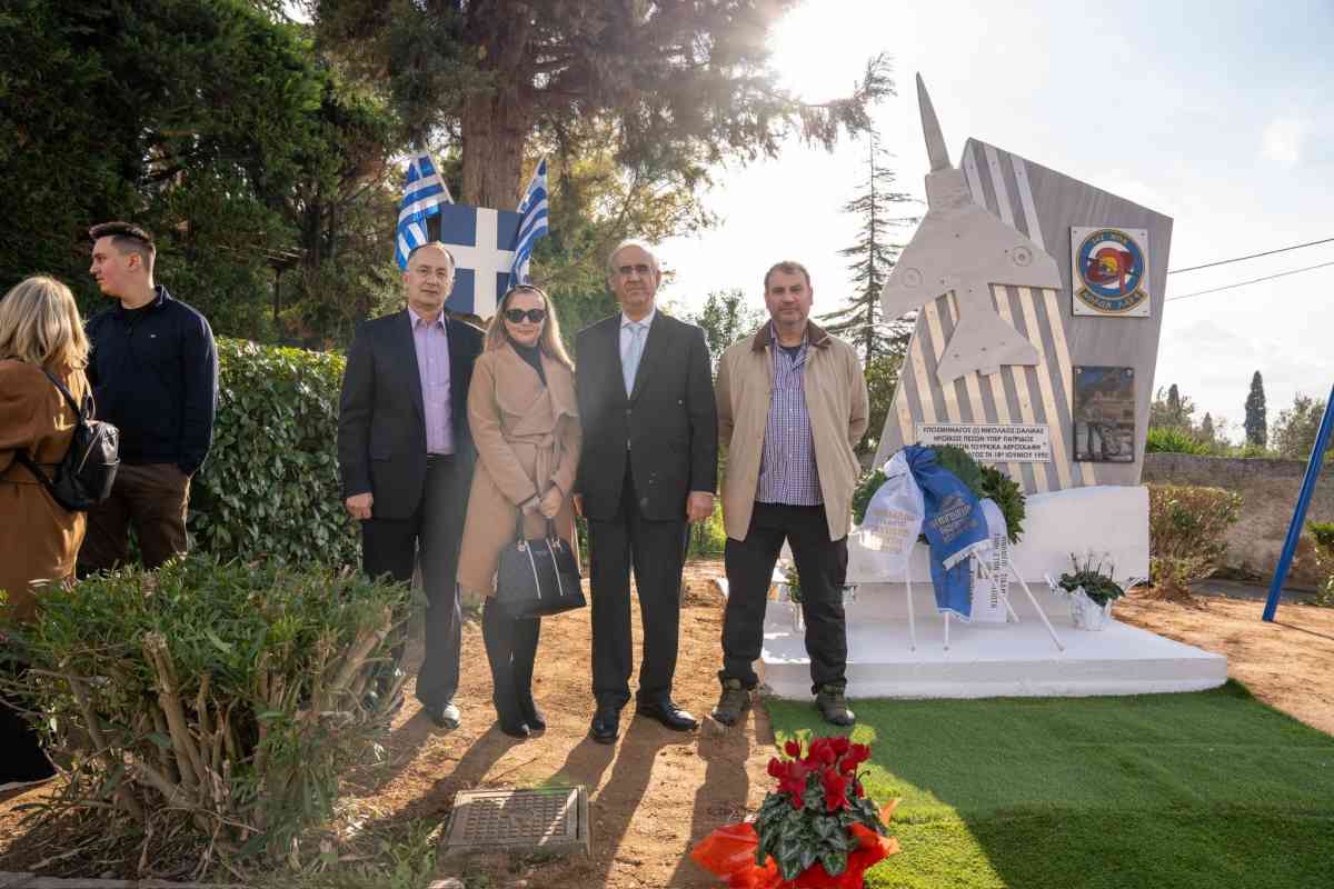 Πολεμική Αεροπορία – Αποκαλυπτήρια μνημείου του Υποσμηναγού Νικολάου ...