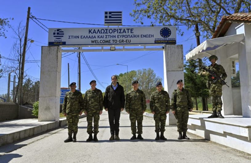 Στα φυλάκια του Έβρου ο ΥΦΕΘΑ Κεφαλογιάννης – DIPLOMATIC POINT