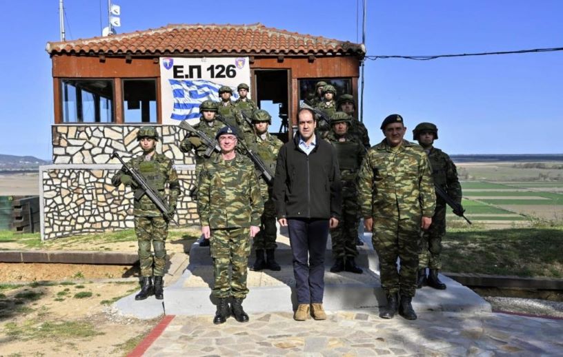 Στα φυλάκια του Έβρου ο ΥΦΕΘΑ Κεφαλογιάννης – DIPLOMATIC POINT