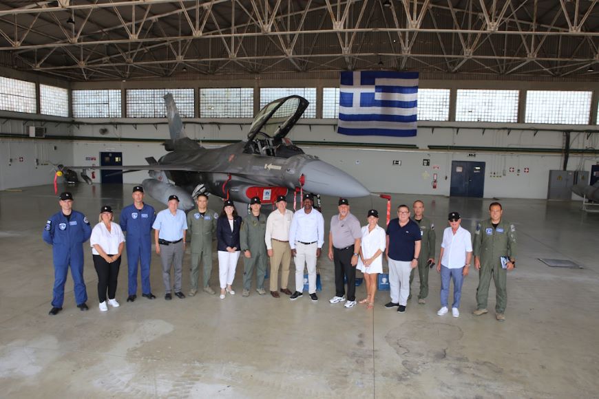 Το ΔΣ της ΠαΔΕΕ στην 110 Πτέρυγα Μάχης – DIPLOMATIC POINT