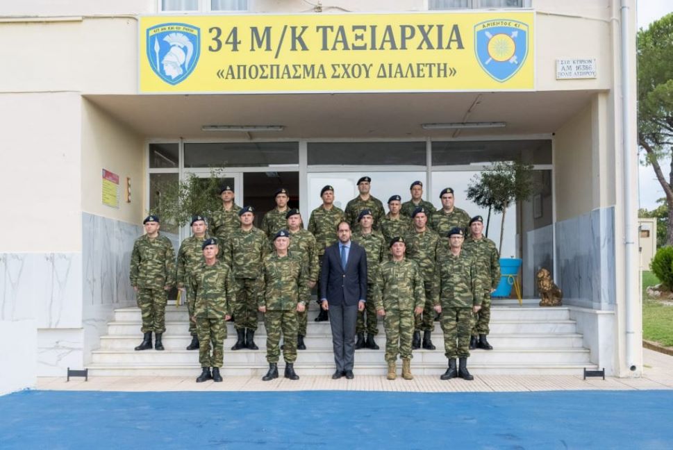 34η Μηχανοκίνητη Ταξιαρχία Πεζικού – Επίσκεψη ΥΦΕΘΑ Κεφαλογιάννη ...