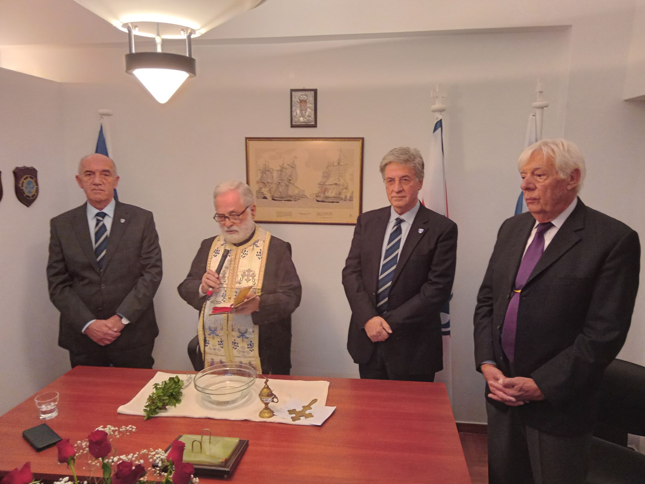 Ένωση Αποστράτων Αξιωματικών Ναυτικού Εγκαινιάστηκαν τα νέα γραφεία του ...