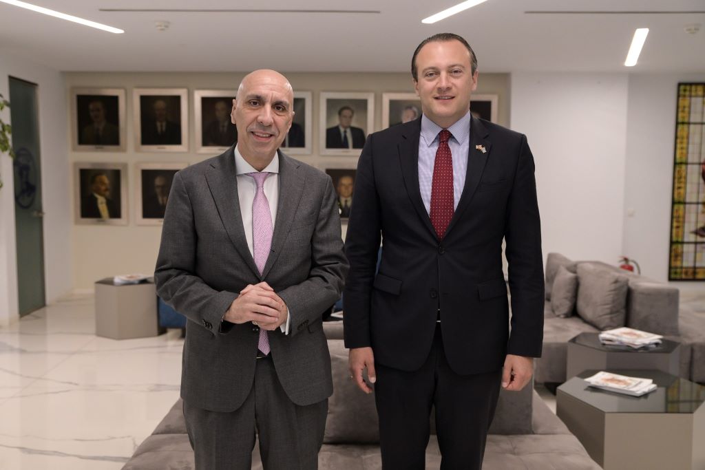 Πρέσβης Γεωργίας – Είχε επαφές με τον Πρόεδρο του Εμπορικού και ...